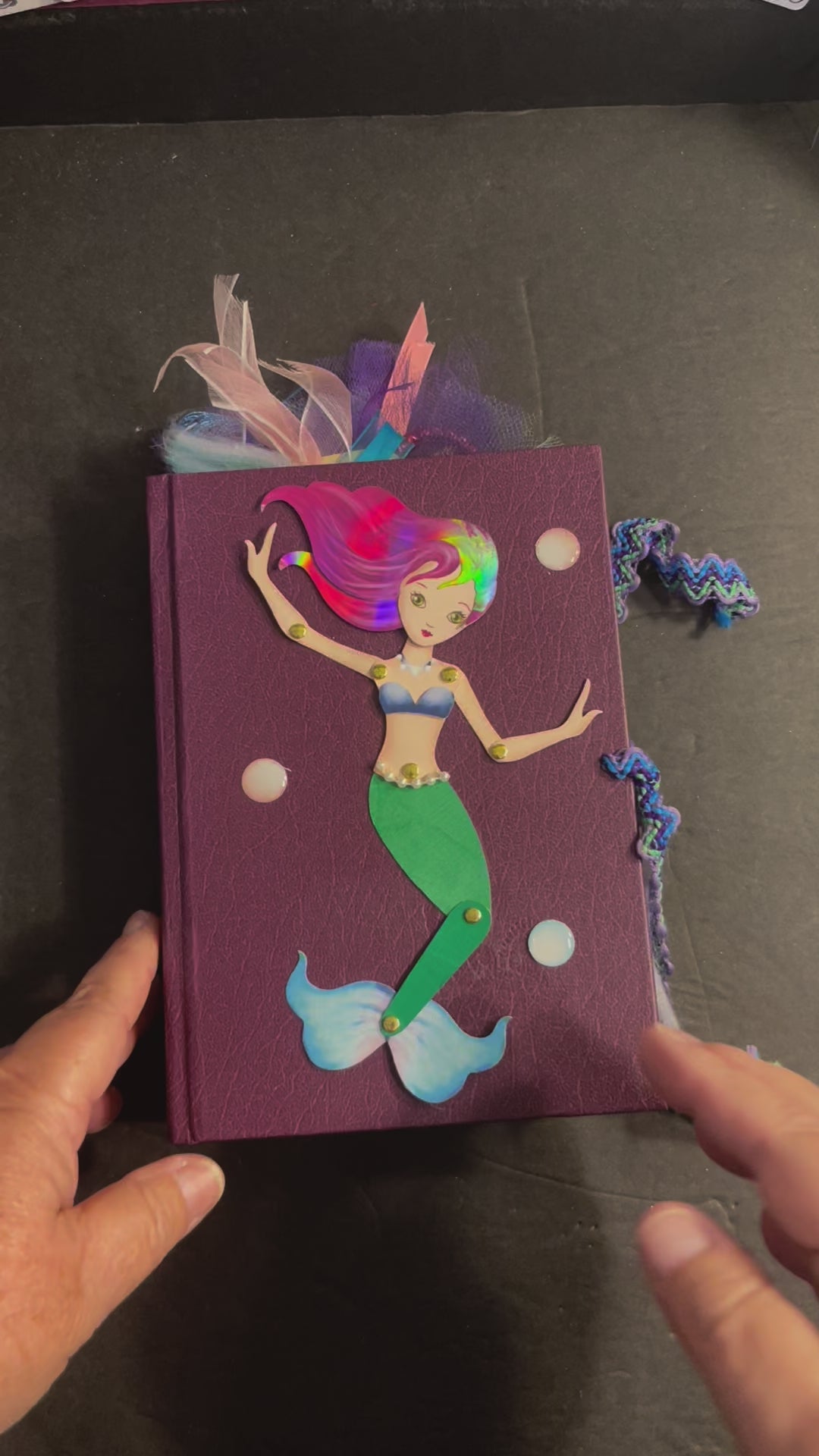 Posable Mermaid junk journal – Junk Gypsy Sisters